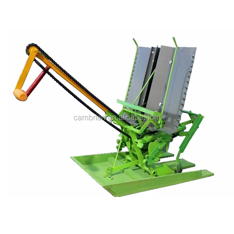 High Efficiency Rice Transplanter 2 Rows Planting Machine Manual Paddy ...