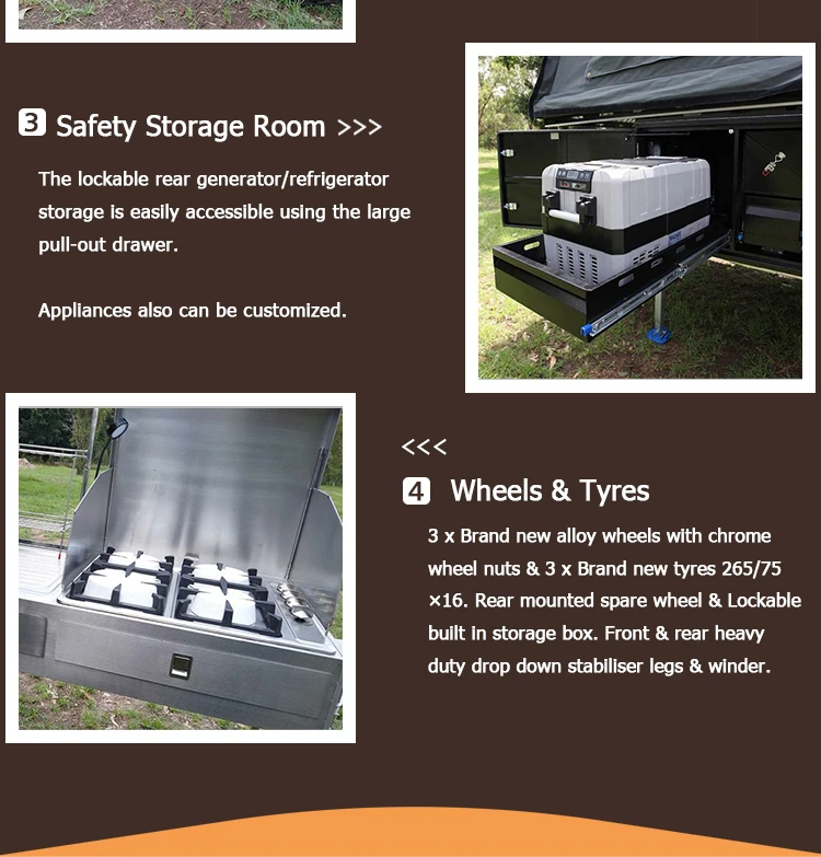 Luxury off Road Top Folding Camper - Perfect for Outdoor Camping