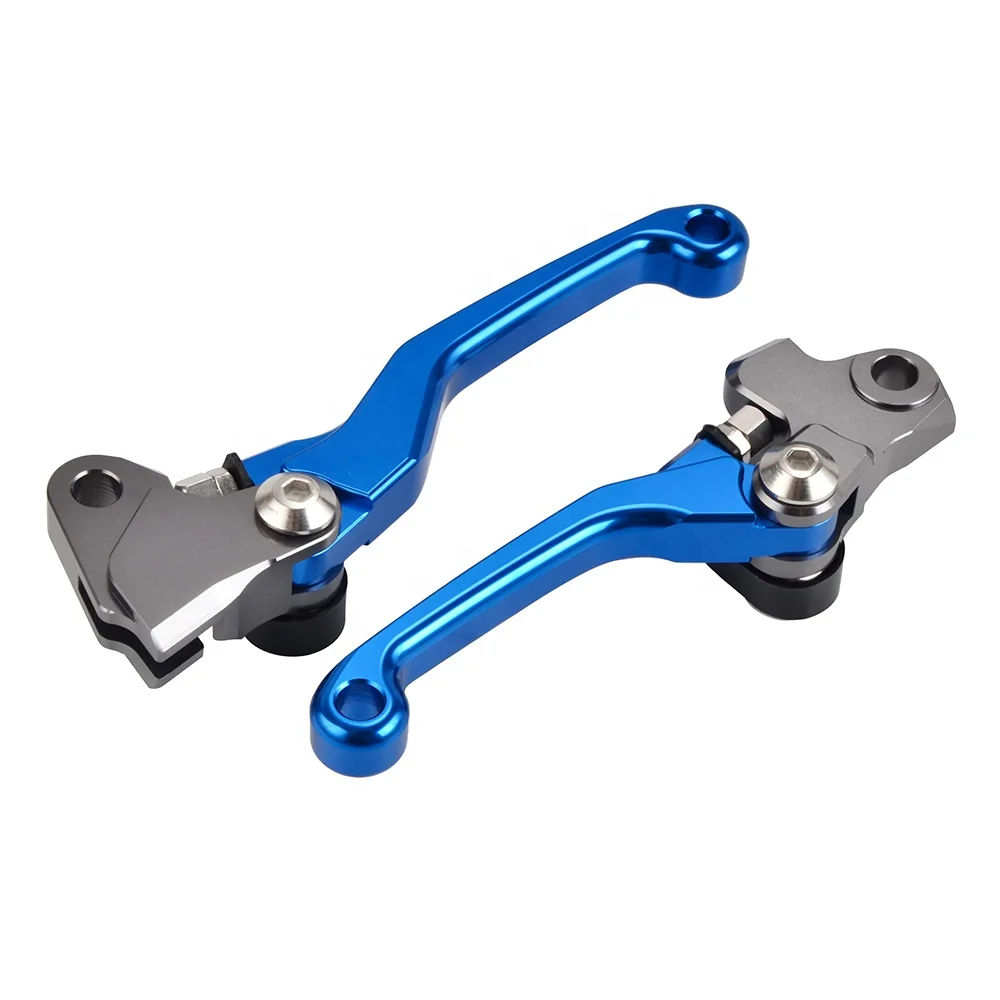 NiceCNC Dirt Bike Adjustable Pivot Brake & Clutch Levers for Yamaha ...