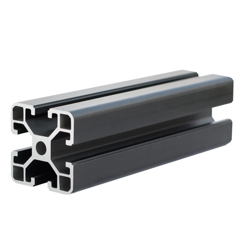 40x40 Aluminium Extrusion,Black Anodized 2020 T Track V Slot Aluminum ...