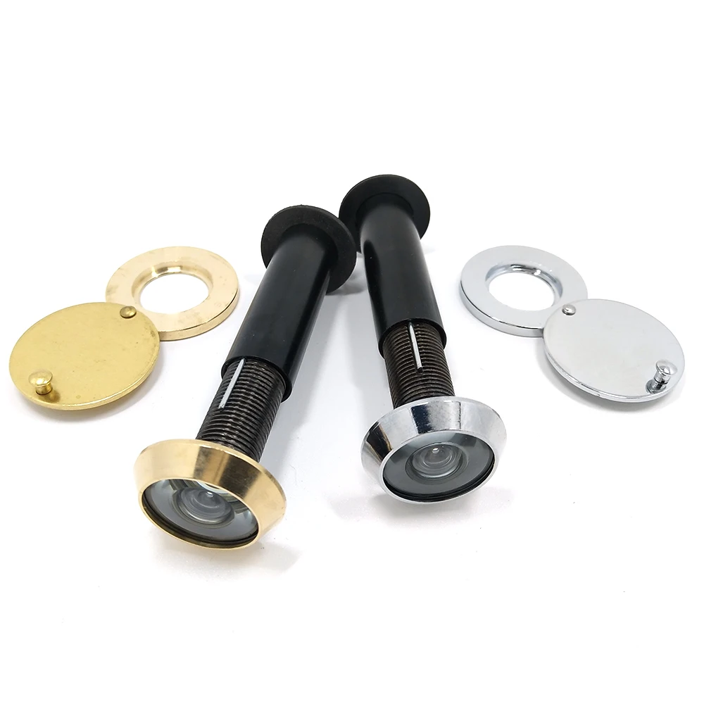 Security Peephole Burglar-proof Door Hardware Brass Door Eye Viewer ...