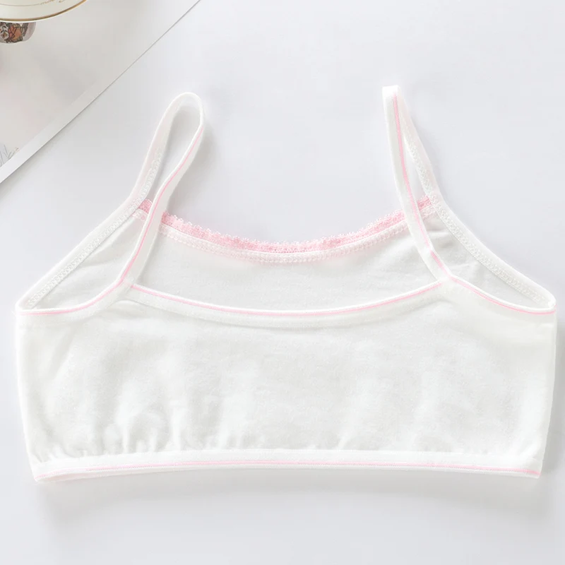 5pieces Of Girls Bra Developmental Period 6-9-11-12 Years Old Childrens ...