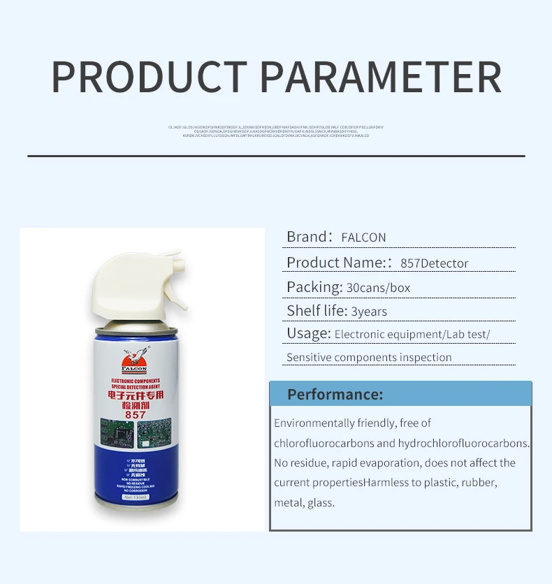 Falcon 857 Freeze Spray - Efficient PCB Testing Tool