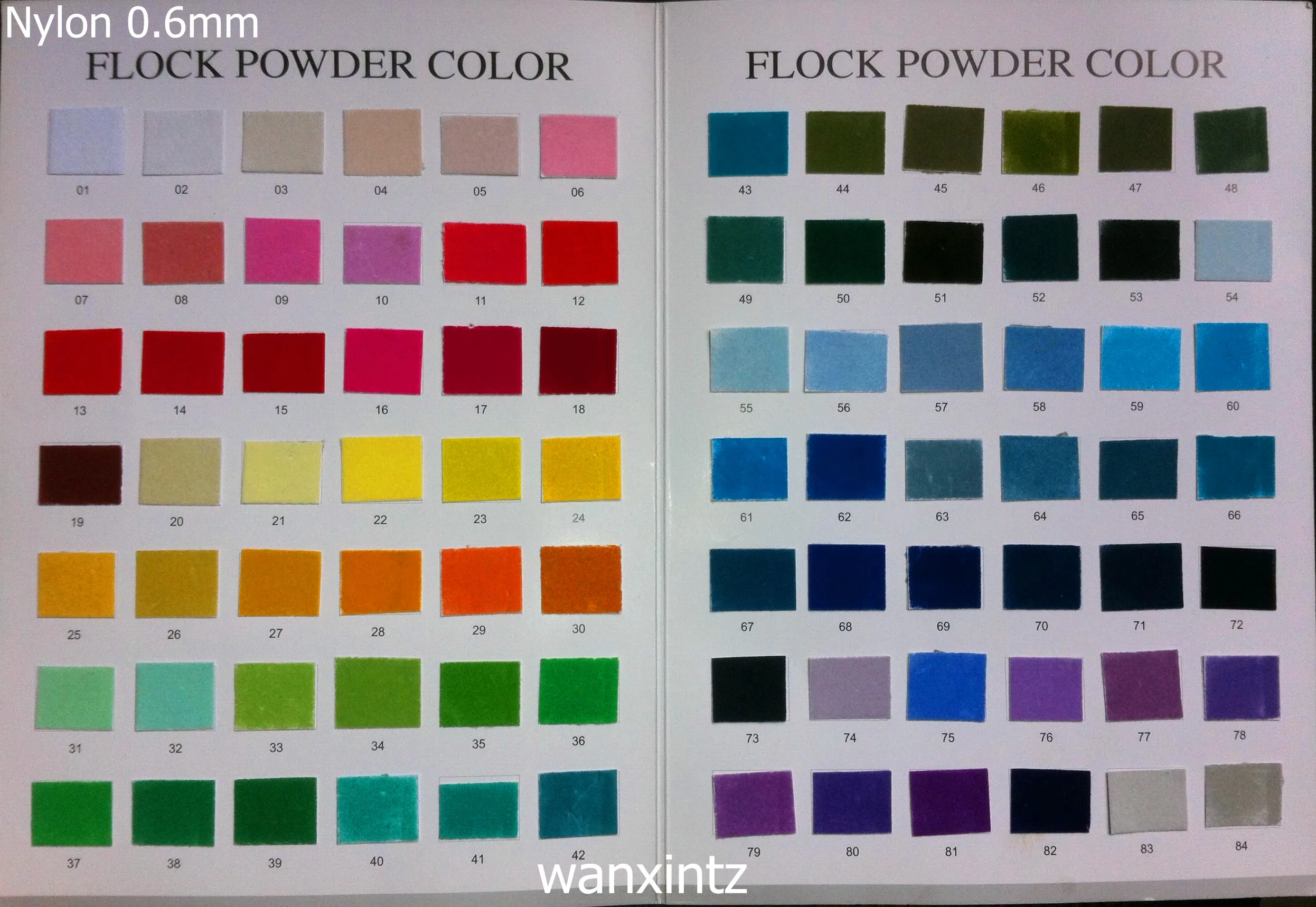 Nylon Flock Fiber Powder On Electrostatic-flocking Spraying - Buy Nylon ...