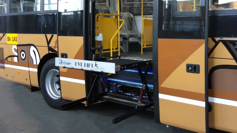Wl-uvl Series Under Vehicle Hydraulic Wheelchair Lift For Bus - Buy ...