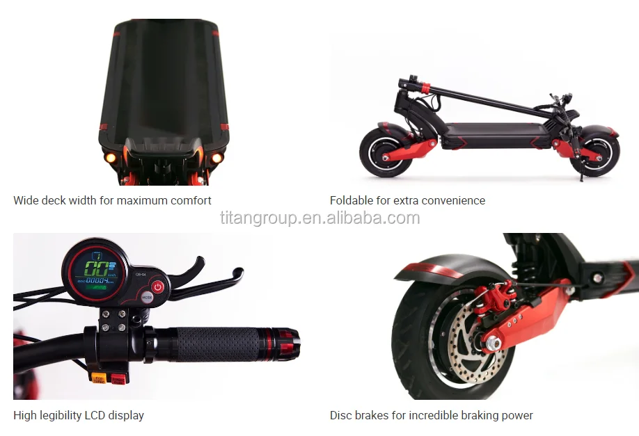 Unicool Racing 2000w Dual Motor 35mph Adult Electronic Scooters - Buy ...