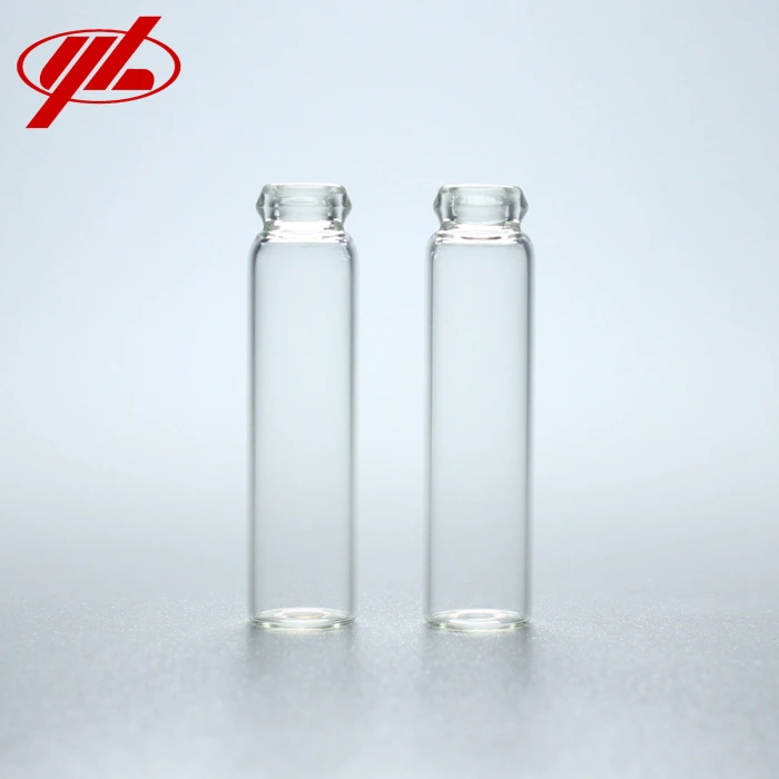 1ml Clear Neutral Borosilicate Tubular Small Glass Vial for Cosmetic ...