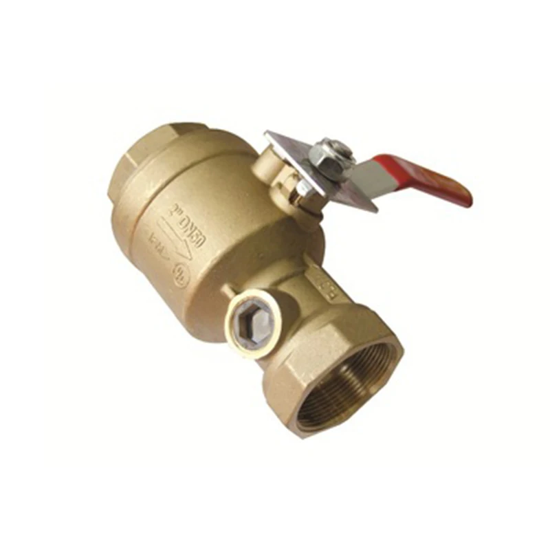 Green Forged Brass Test & Drain Valves - Durable & Reliable