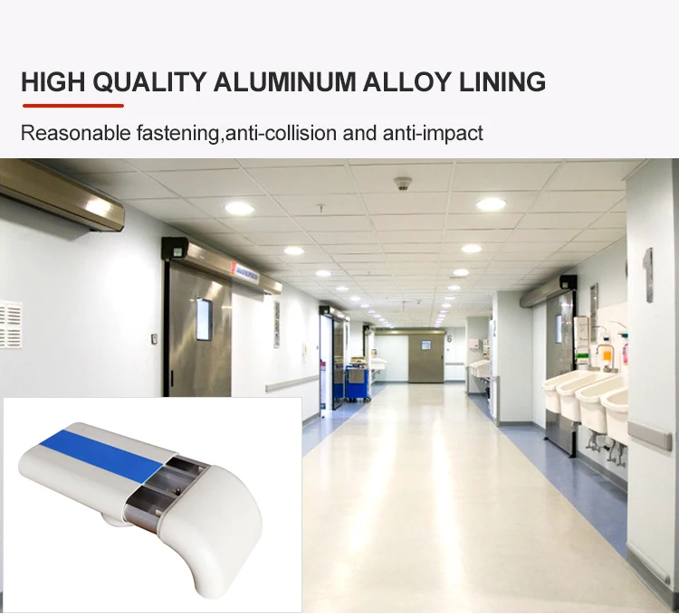 PVC Bumper Guards Hospital Wall Guard Hand Rails - Polybett