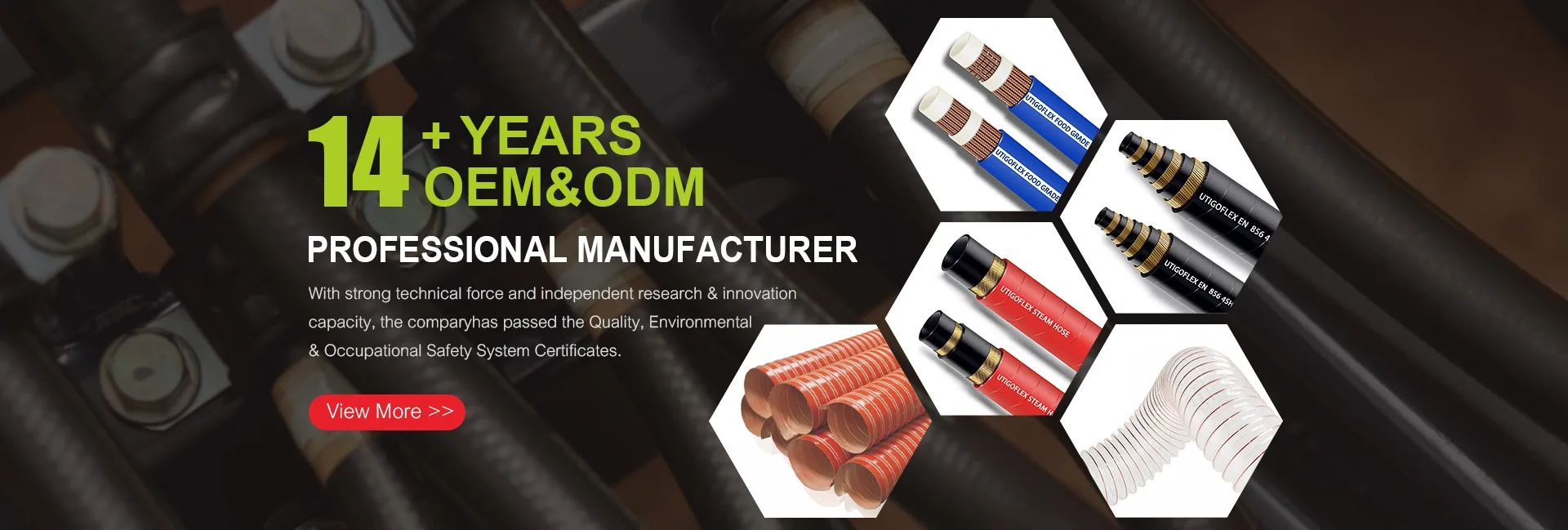 Utigo Technology Ltd. - Rubber Hose, Hydraulic Hose