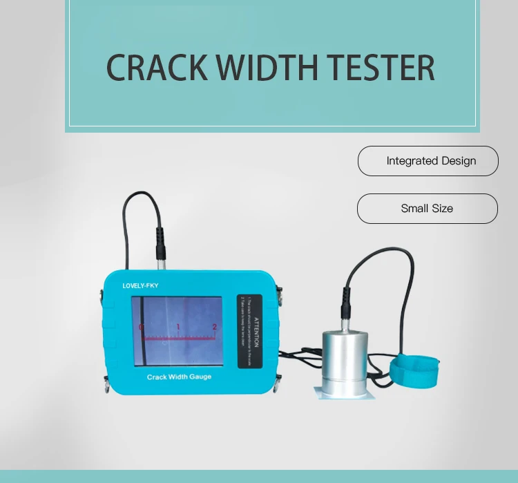 Digital Crack Width Gauge - Precision Non-Destructive Testing