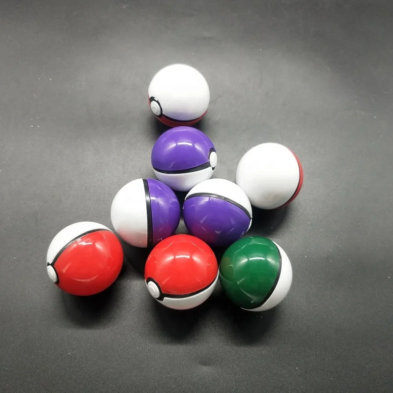 Wholesale Vending Toy Capsule Empty Pokeball 50mm Pokemon Ball For Kids ...