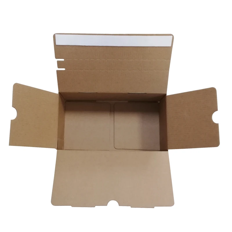 Custom Logo Corrugated Peel off Self Seal Postal Zipper Mailing Mailer ...