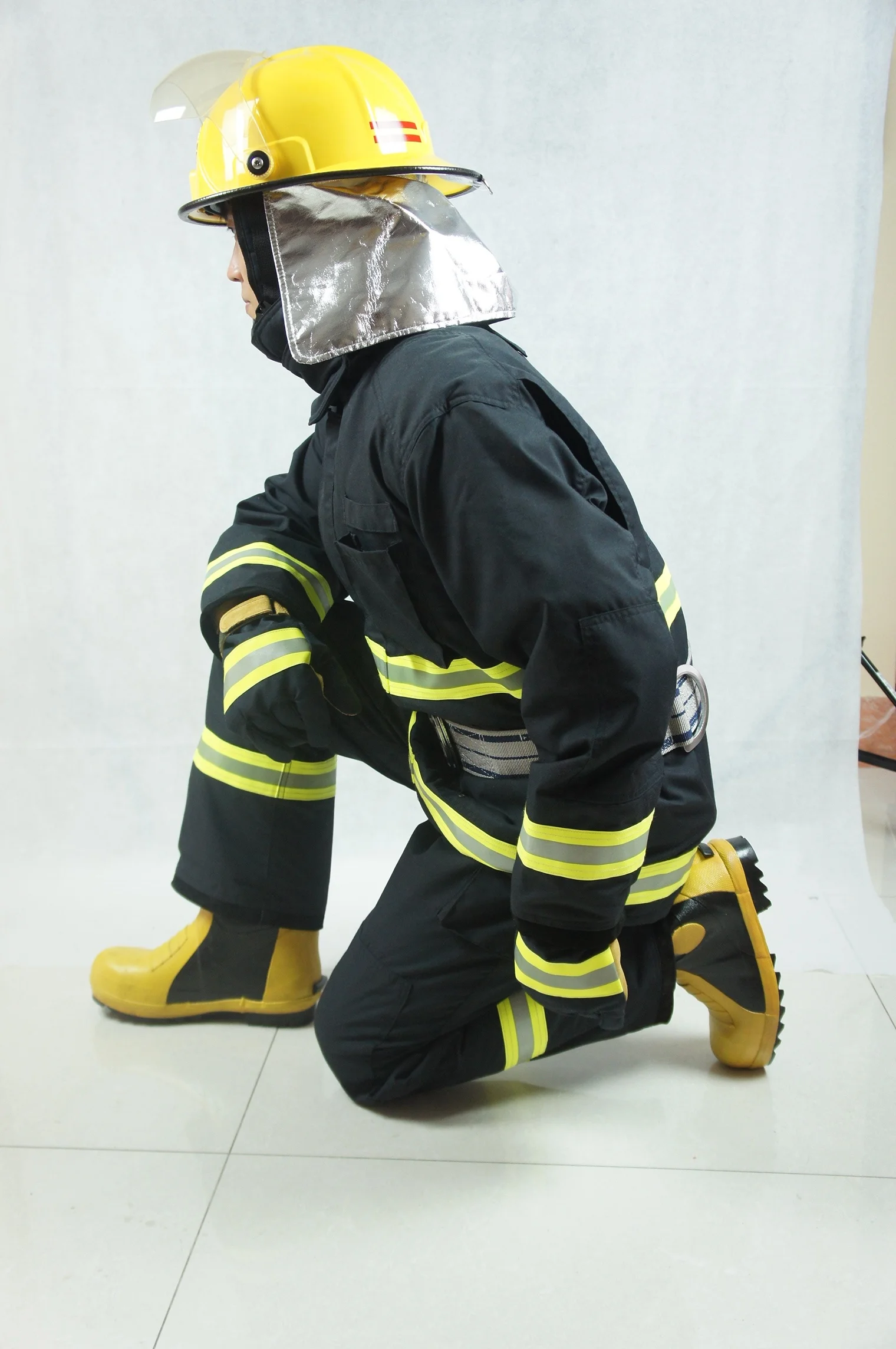 En469 Fireman Drd Firefighting Light Rescue Suit Turnout Gear Tunics ...