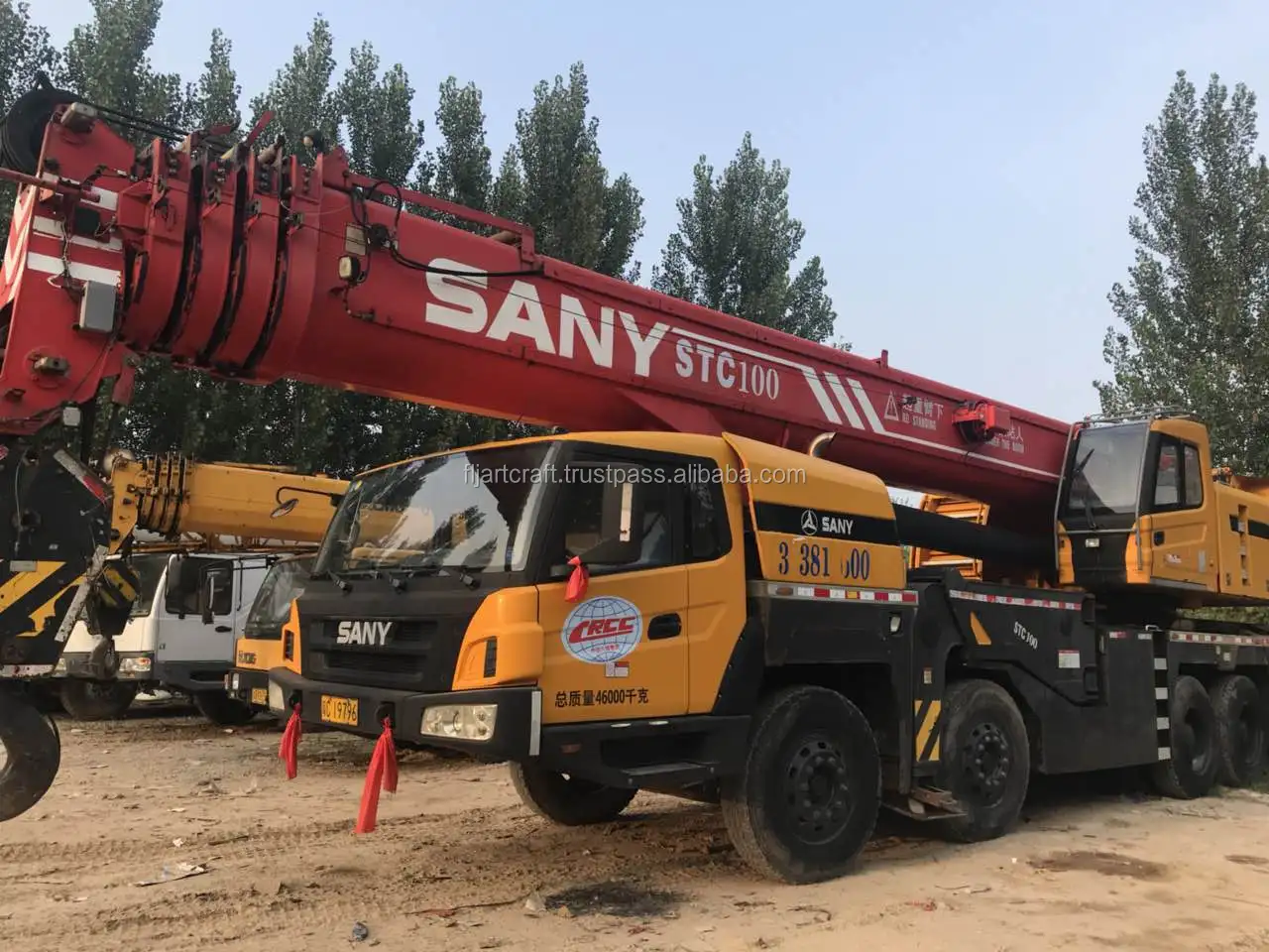 Used Original China Sany 90 Ton Truck Crane Stc900 Construction ...