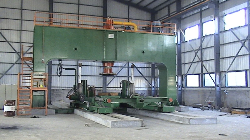 Hydraulic Tank Head Dished End Forming Machine - Automatic Plate ...