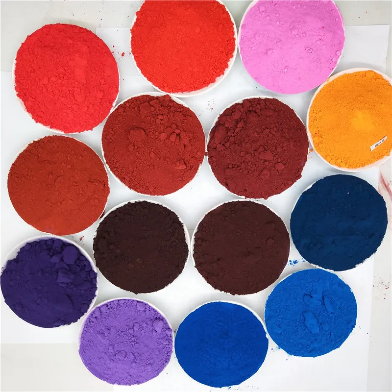 Pigment D'oxyde De Toutes Les Couleurs De Fer Pigment Inorganique Rouge ...