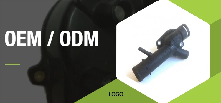 New Coolant Flange Thermostat Housing OEM 03L121131B/03L121131F ...