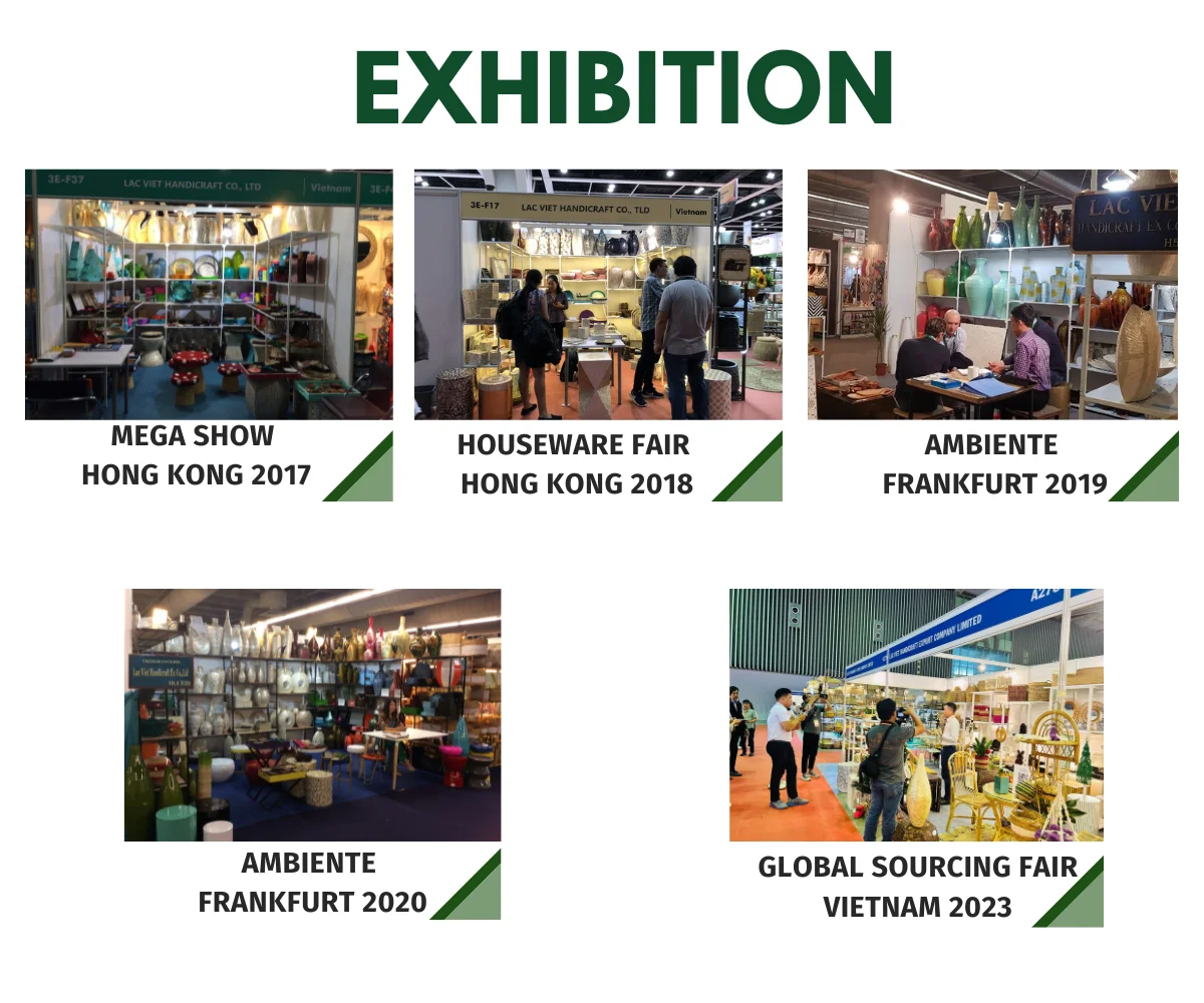 LAC VIET HANDICRAFT EXPORT COMPANY LIMITED - Holiday Products, Home Decor