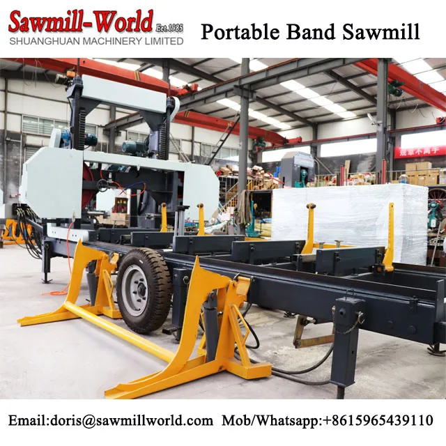 Log Portable Saw Mill Aserradero Portatil - Buy Wood Log Cutting ...