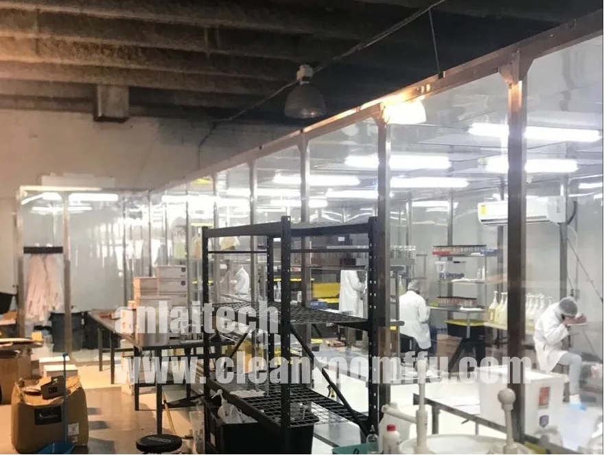 Modular Clean Room - Customizable Design for All Needs