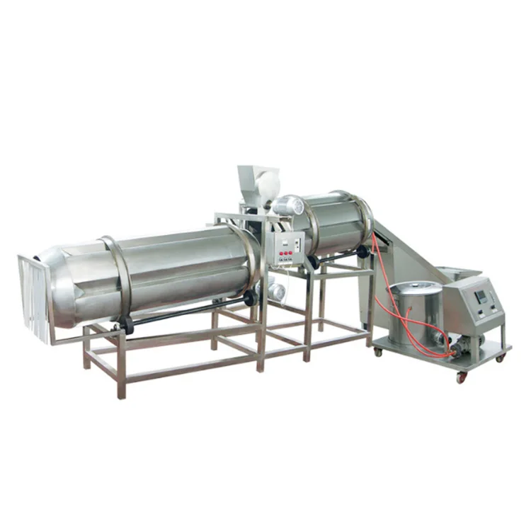 Double Tumbler Potato Chips Popcorn Tea Flavor Mixing Machine