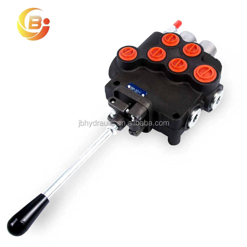 High Efficiency 2 Way Hydraulic Selector Valve for Forklifts