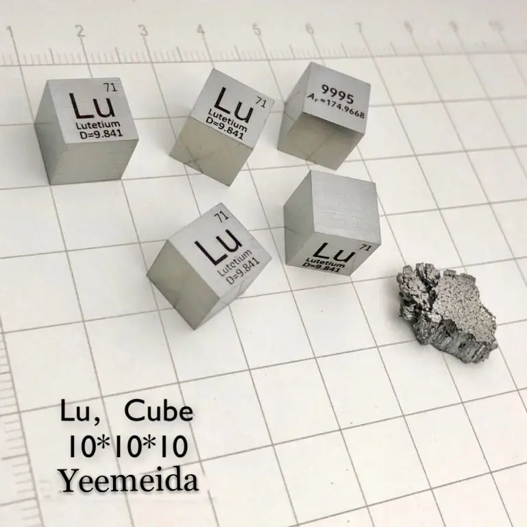 Rare Earth Metal Element Cubes - Perfect for Collections