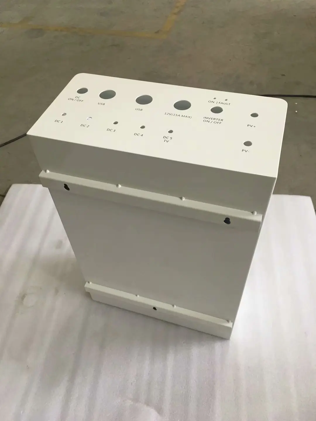 Customized Sheet Metal Solar Battery Box Enclosure