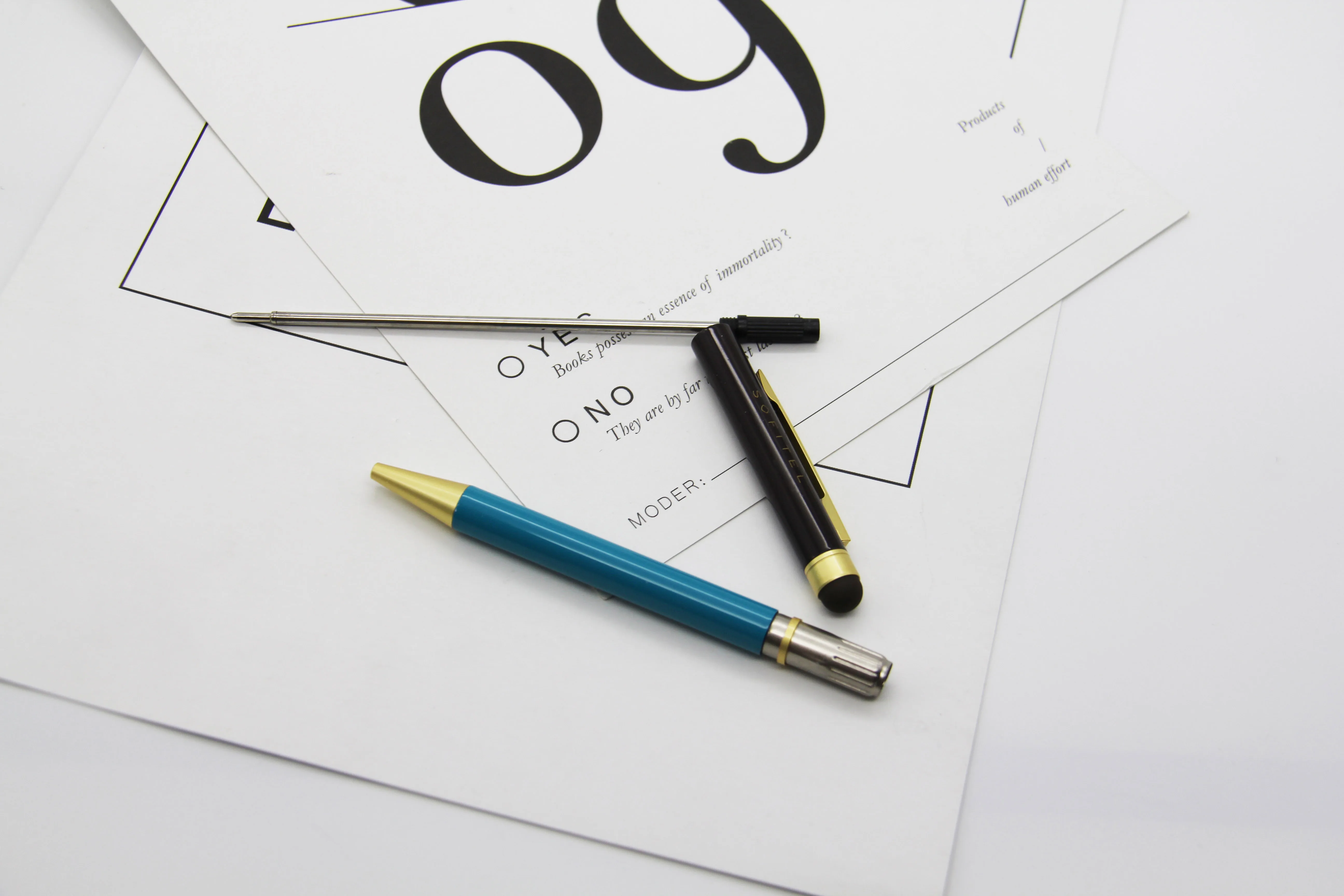 Sofitel Hotel Metal Pen with Stylus Tip - Premium Ballpoint for ...