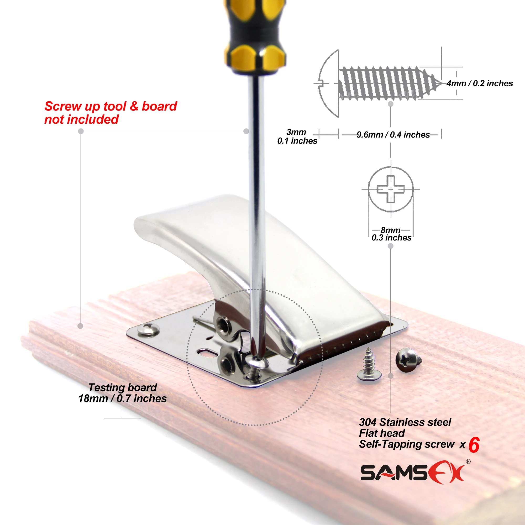 SAMSFX Fish Cleaning Board Tools - Efficient Filleting
