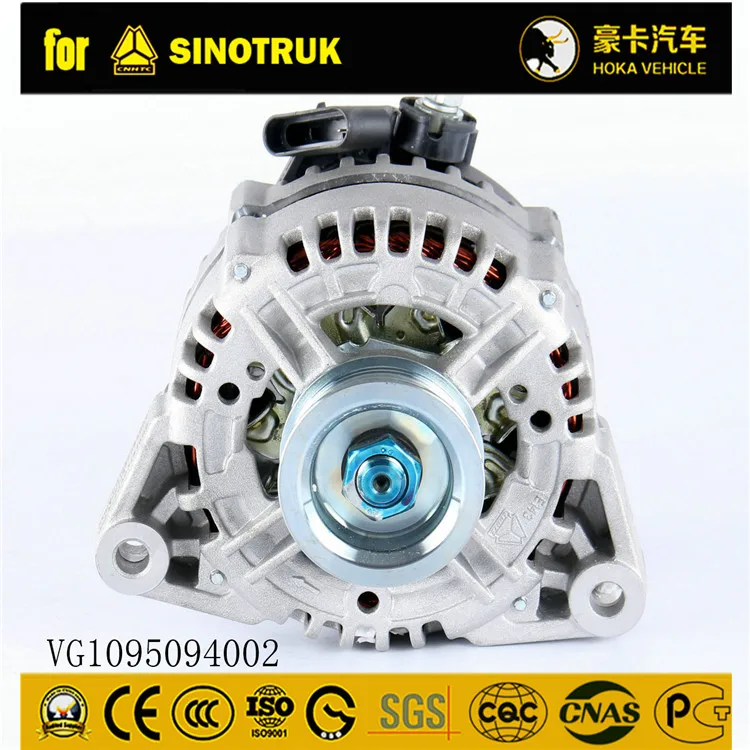 Original SINOTRUK HOWO Truck Spare Parts - Alternator VG1095094002