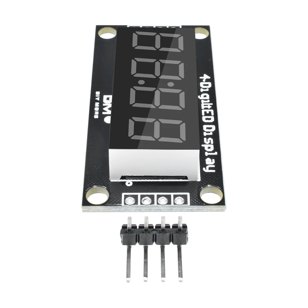 Tm1637 0 36 4 Bit Digital Rohr Led Display 7 Segmente Uhr Modul Grüne Led Board Mit Pin Für