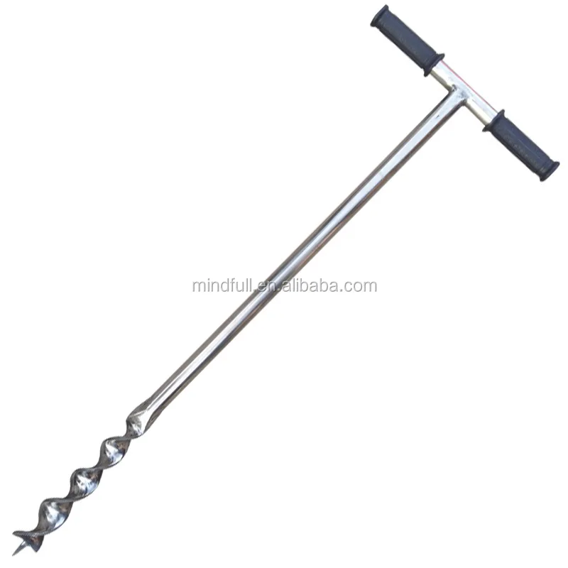 Stainless Steel Hand Soil Auger/soil Sampler/soil Driller 0.5m-1m - Buy ...