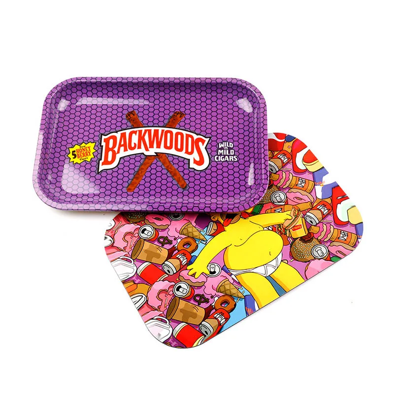 Hot Sale China Wholesale Smoke Tray With Lid Custom Logo Weed Rolling ...