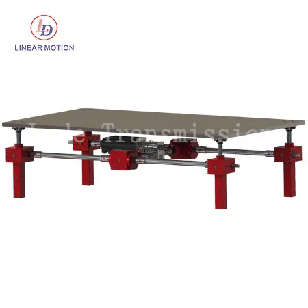 Multiple Screw Jack Lift Table High Efficiency Screw Jacks System - Buy ...
