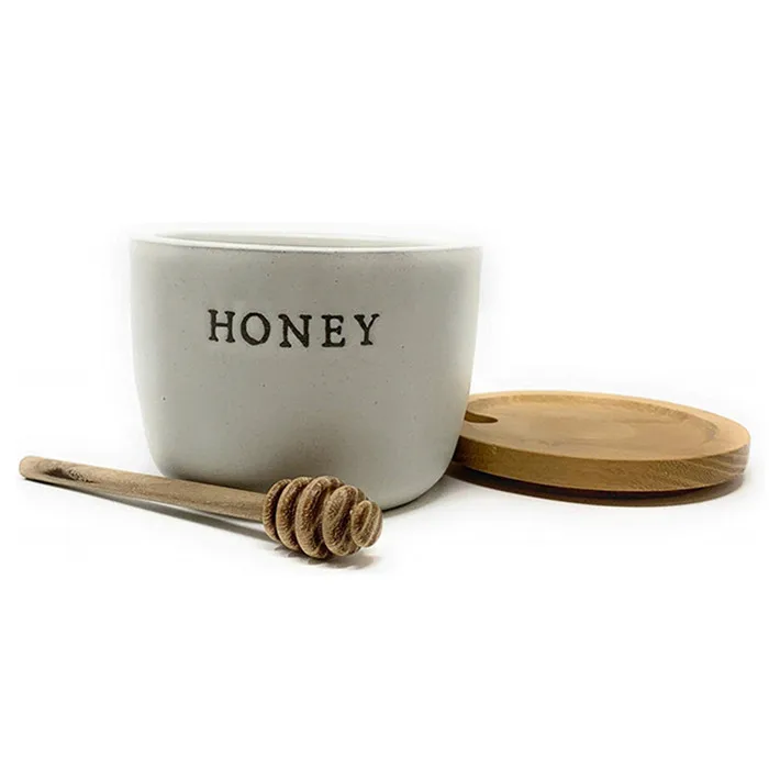 Ceramic Honey Pots by Hearth and Hand - Durable & Stylish