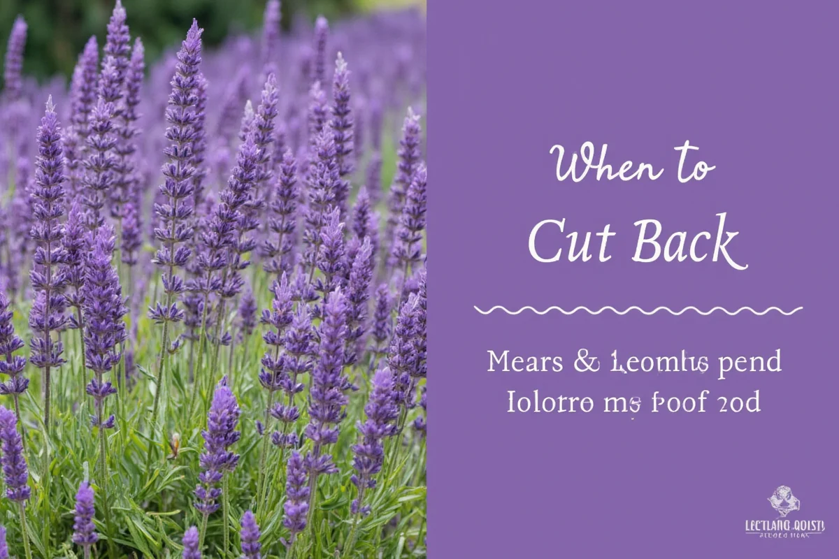 When to Cut Back Lavender Plants: Best Time & Tips