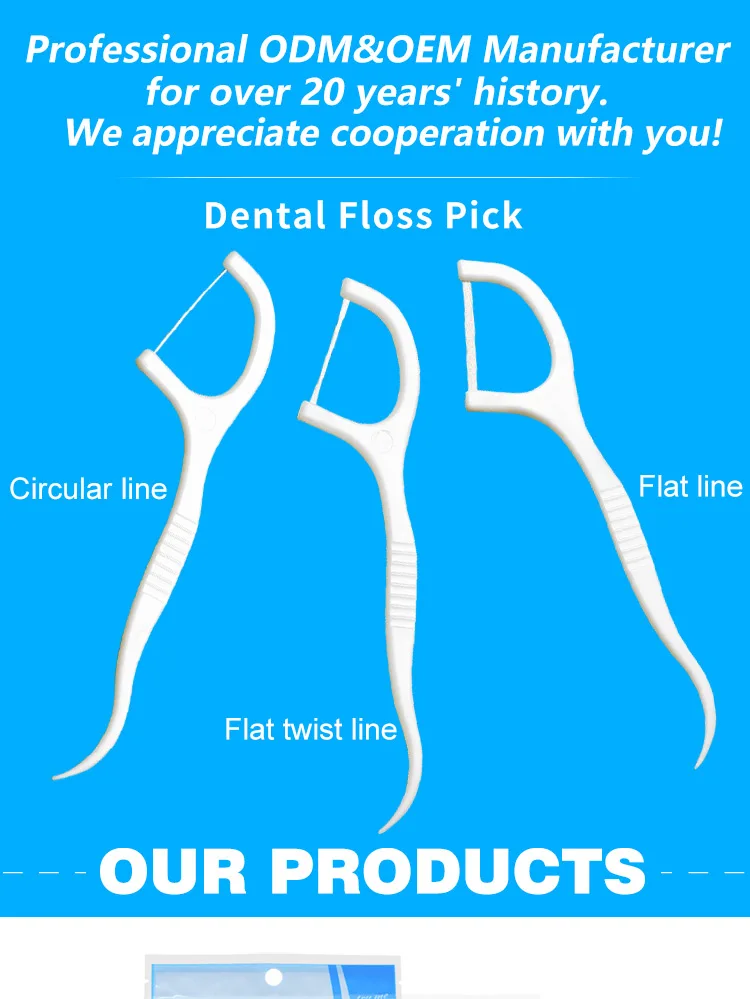 Personalized PTFE Oral Toothpick - Safe PFAS Free Dental Floss Pick ...