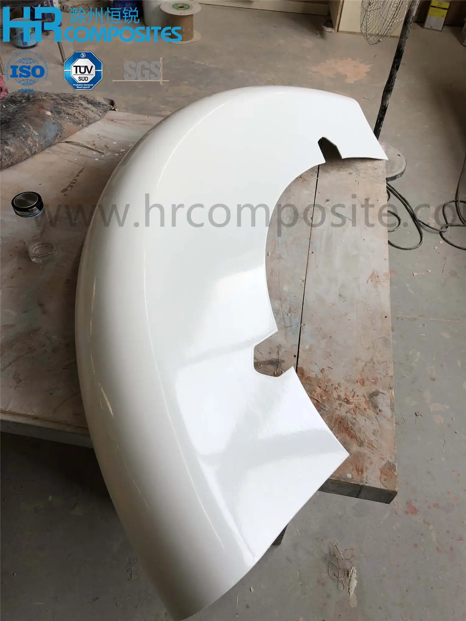 Wind Turbine Blade Nacelle Cover Fiberglass Cover Rtm Process Gelcoat ...
