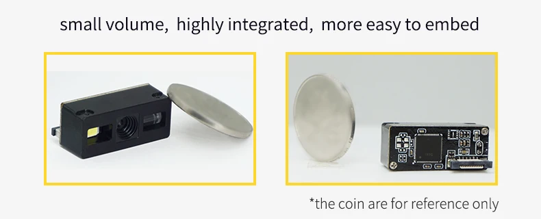 QT100 embedded barcode scanning module, QR code scanning engine, can be ...