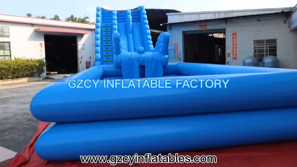 Giant Inflatables Water Slides For Adult,Inflatable Water Slide With ...