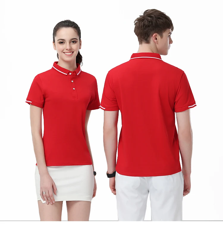 Plain Trim Polo Tshirt Custom Work Uniform Clothes Print Logo Polo ...