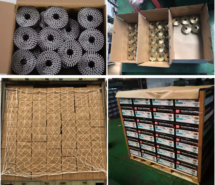 Machined Bulk Pallet Nails With Screw Shank Pallet Coil Nails - Buy ...