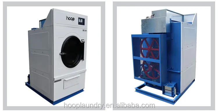 Ready To Ship! Hoop Washer Dryer Industrial Commercial Laundry Washing ...