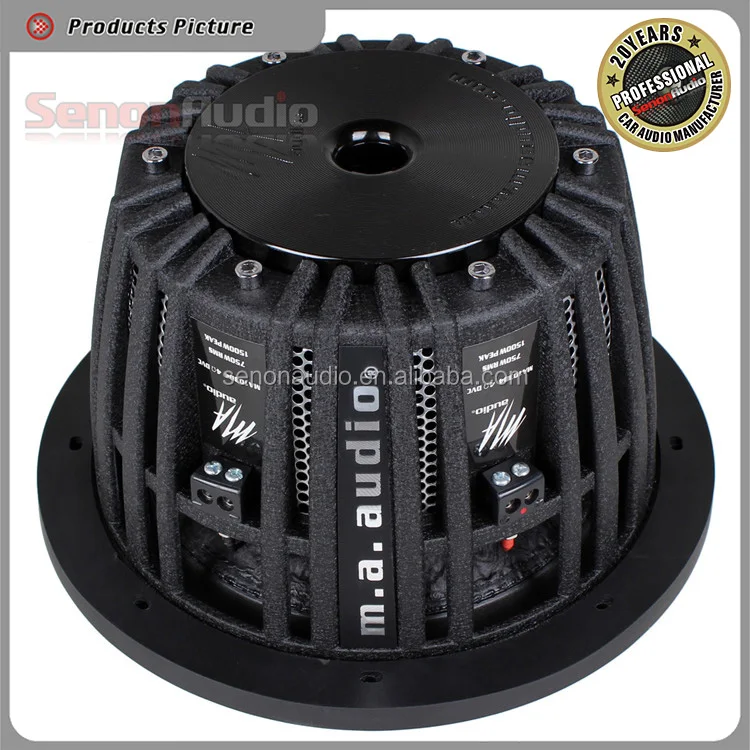 MA AUDIO 10 Inch Subwoofer Speakers - Max Power 1500W