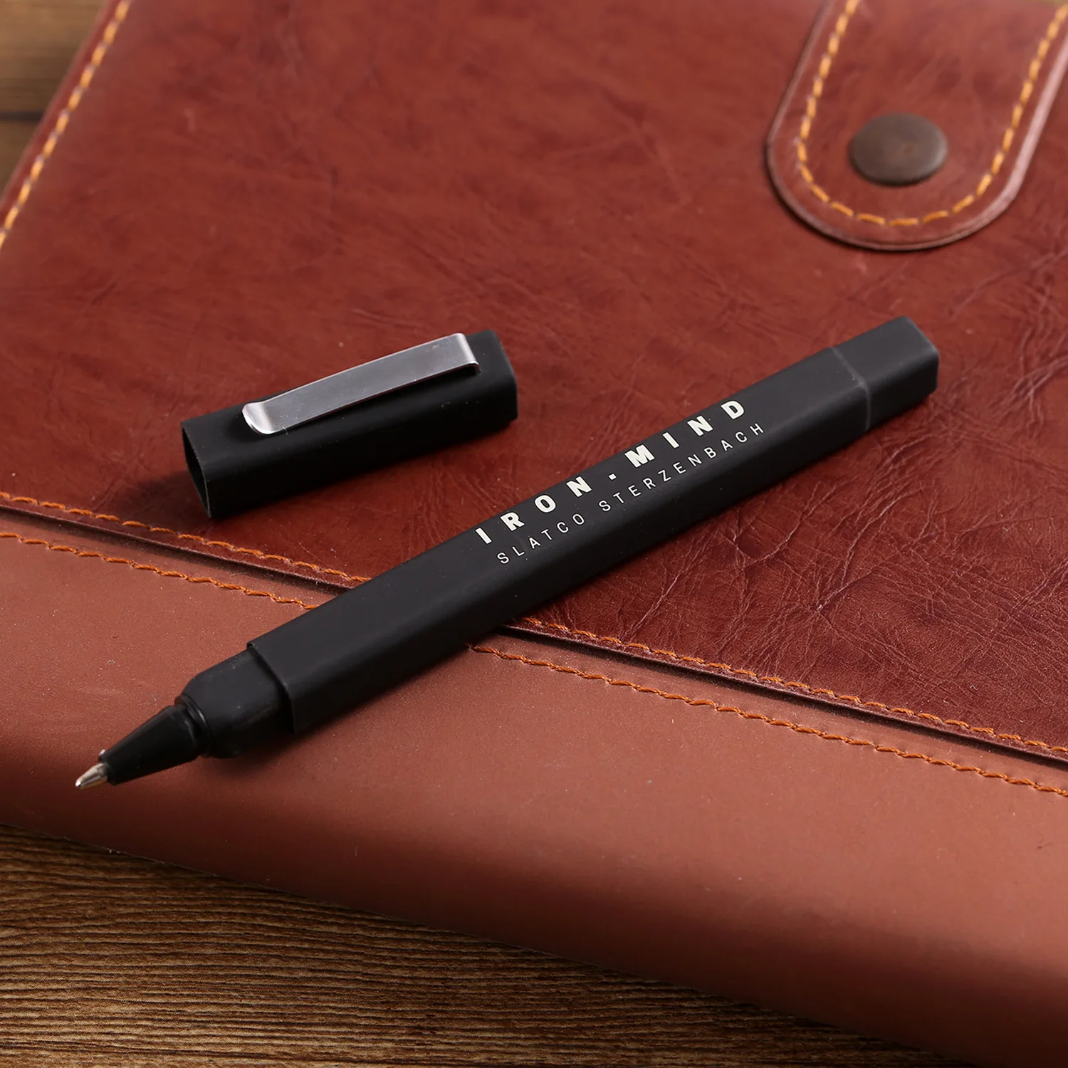 Personalized Black Sheraton Ballpoint Pens for Hotel Promo ...