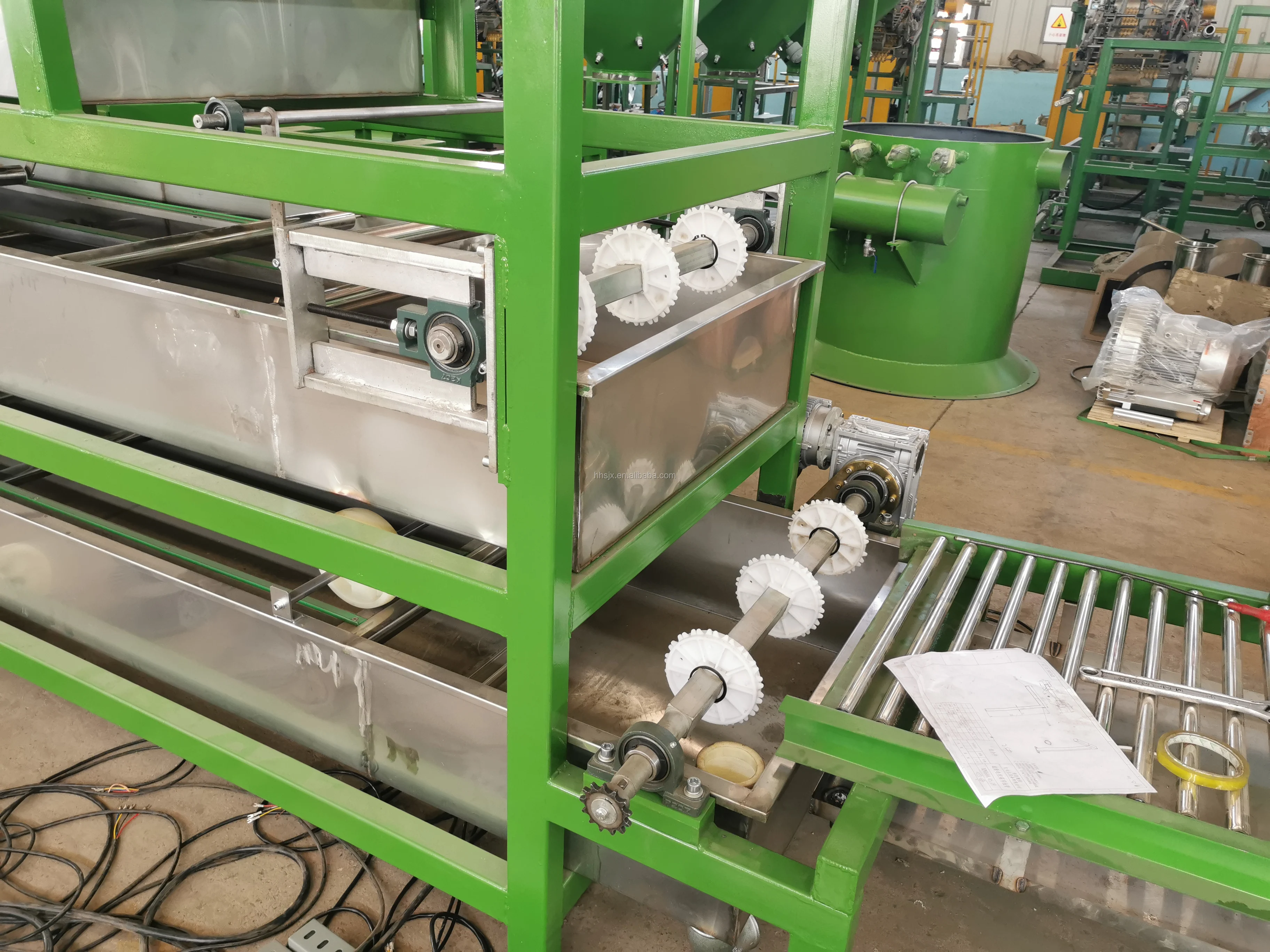 Motorbike Tyre Tread Extrusion Cooling Line - Competitive Price