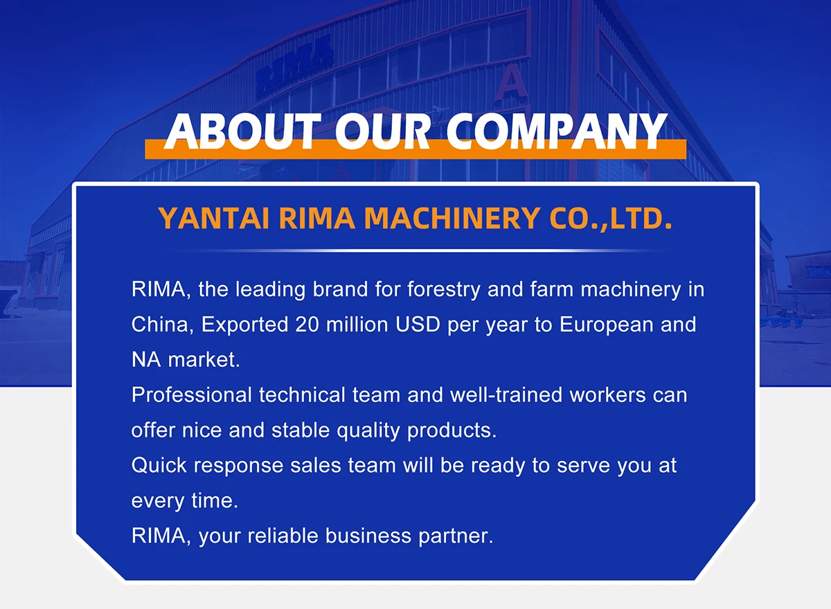 Company Overview - Yantai Rima Machinery Co., Ltd.