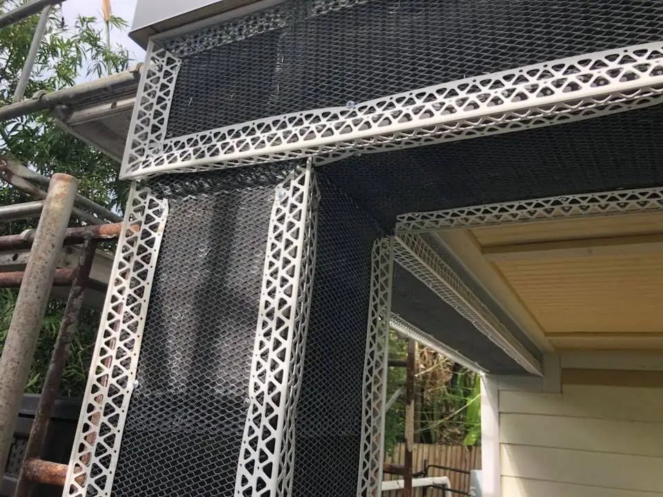 Self Furring Diamond Galvanized Expanded Metal Mesh Lath